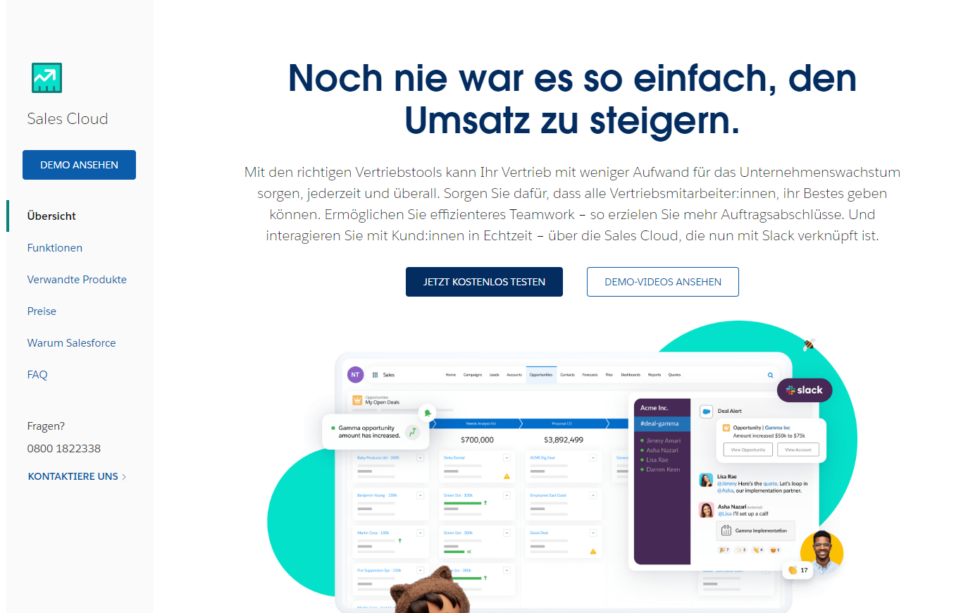 Salesforce Sales Cloud, eine individualisierbare CRM-Lösung | Sales ...